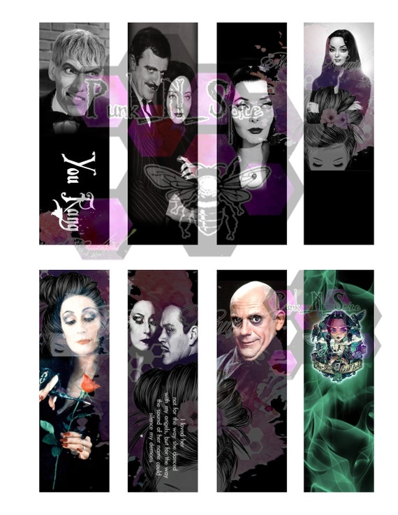 Addams Family INKJOY Gel Pen Wraps PNG - Etsy
