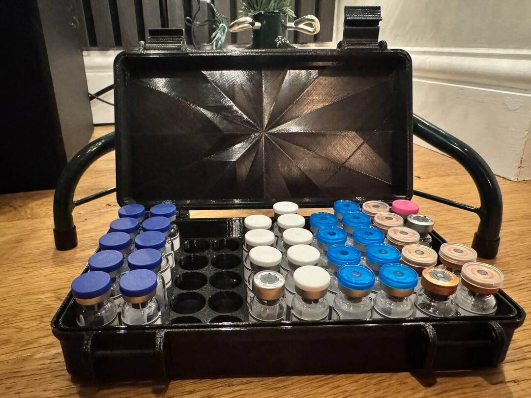 Rugged Style 3ml Vial Storage Box for 50 - Etsy