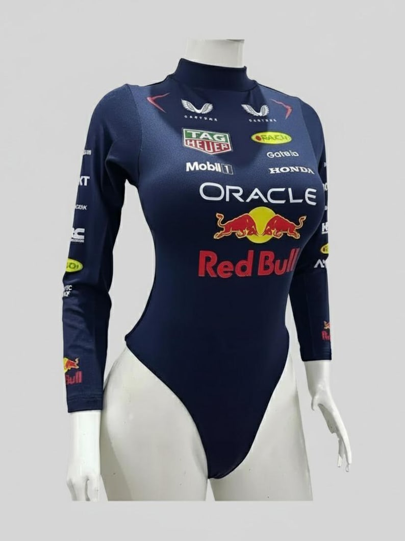 Max Verstappen 2025 Women’s F1 Racing Bodysuit – Red Bull Racing ...