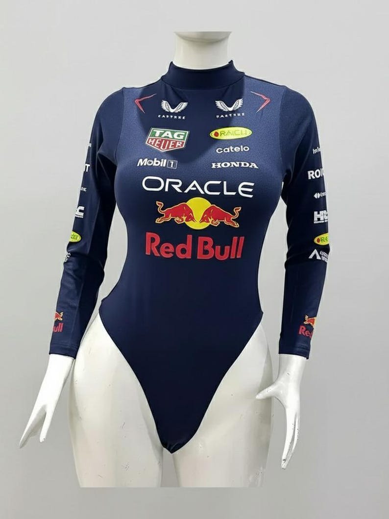 Max Verstappen 2025 Women’s F1 Racing Bodysuit – Red Bull Racing ...