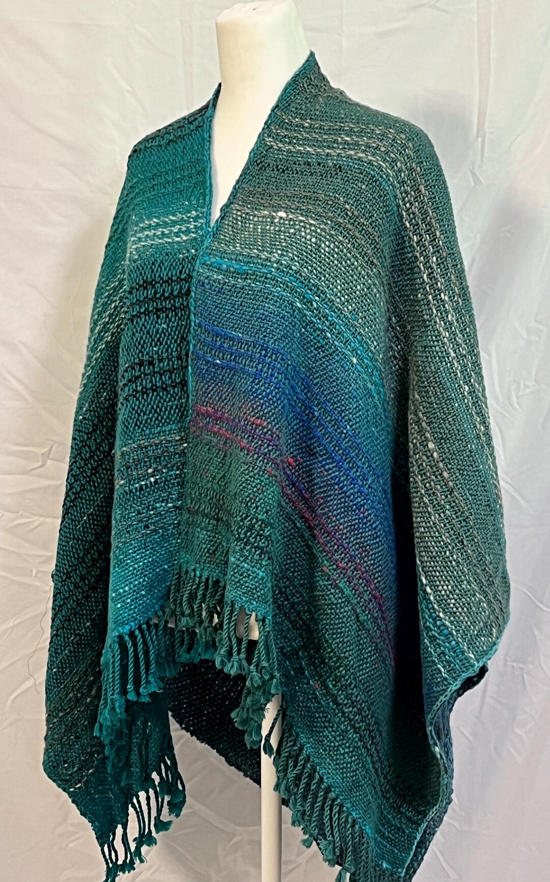 Handwoven Ruana Wrap - Etsy