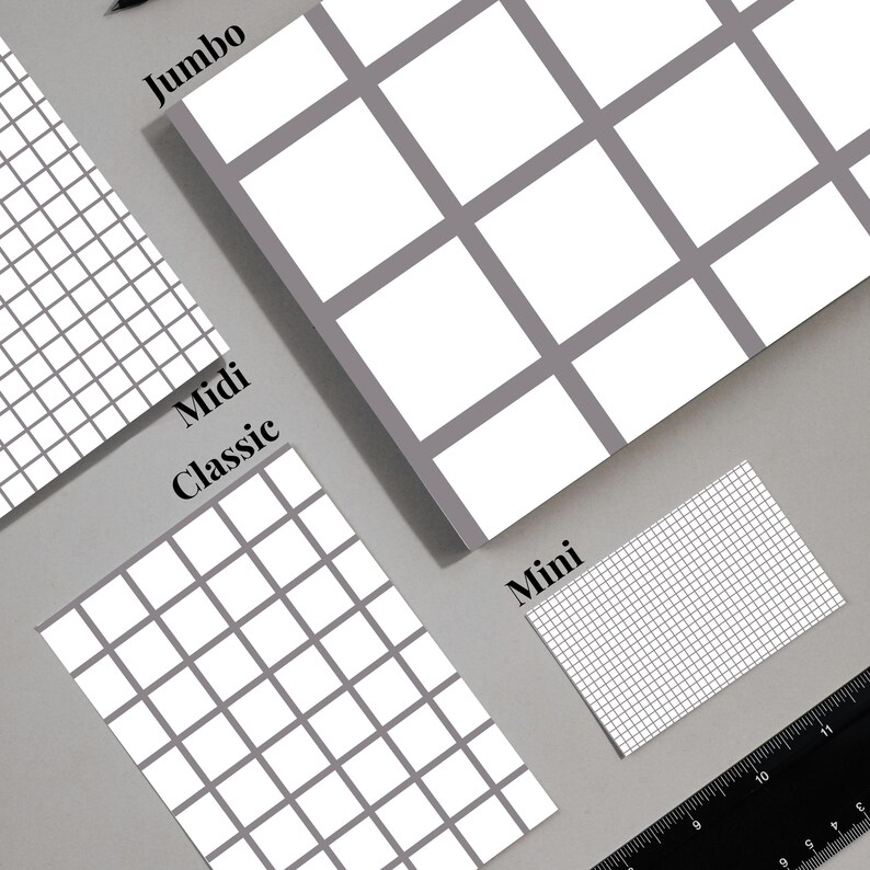 Professional Grid Seamless Pattern Bundle Windowpane Digital Paper ...