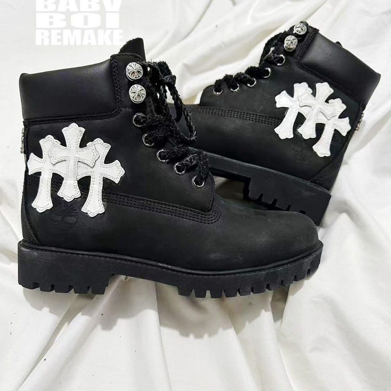 Chrome Hearts Timberlands - Etsy