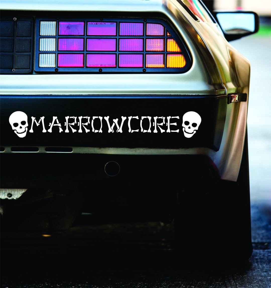 Marrowcore Skeleton Skellie Lovers Bone Marrow Funny Car Decal Window ...