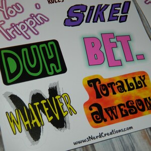 Gen X Rules 20 Vinyl Stickers 2 Full Color DIE CUT Sheets - Etsy Canada