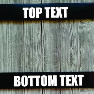Top Text Bottom Text Meme License Plate Frame Car Truck Accessory Funny ...