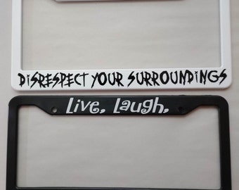Disrespect Your Surroundings Decal - Etsy