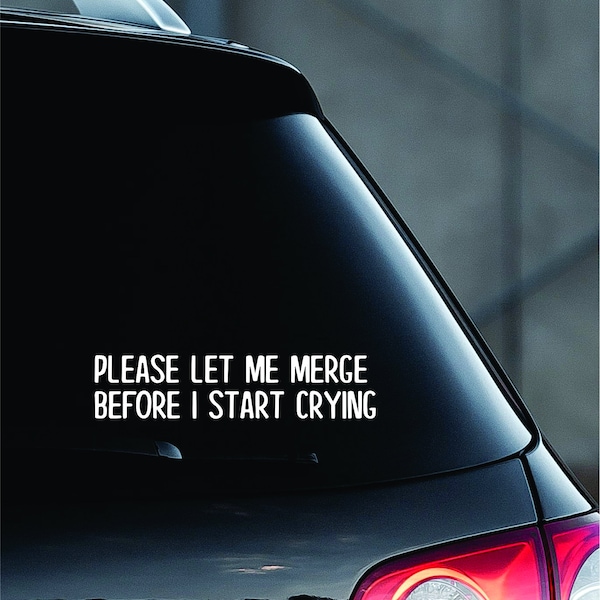 Please Let Me Merge Before I Start Crying - Etsy