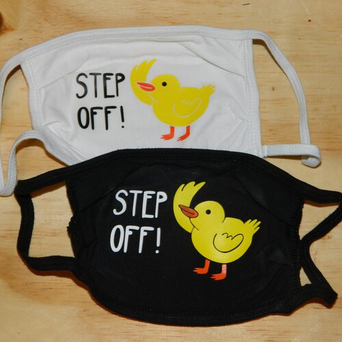 Baby Ducks Step off Face Mask 3 Layer Cotton W/nose Shaper | Etsy