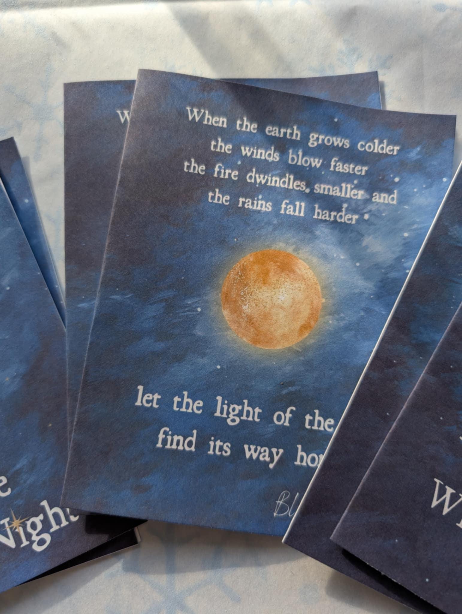 Winter Solstice Holiday Greeting Cards Notecards Blank Inside Set of 6 ...