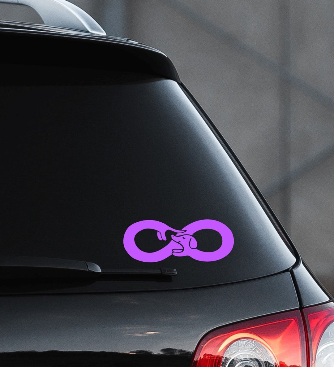 Dachshund Infinity Cute Wiener Dog Vinyl Car Decal Sticker Doxie ...