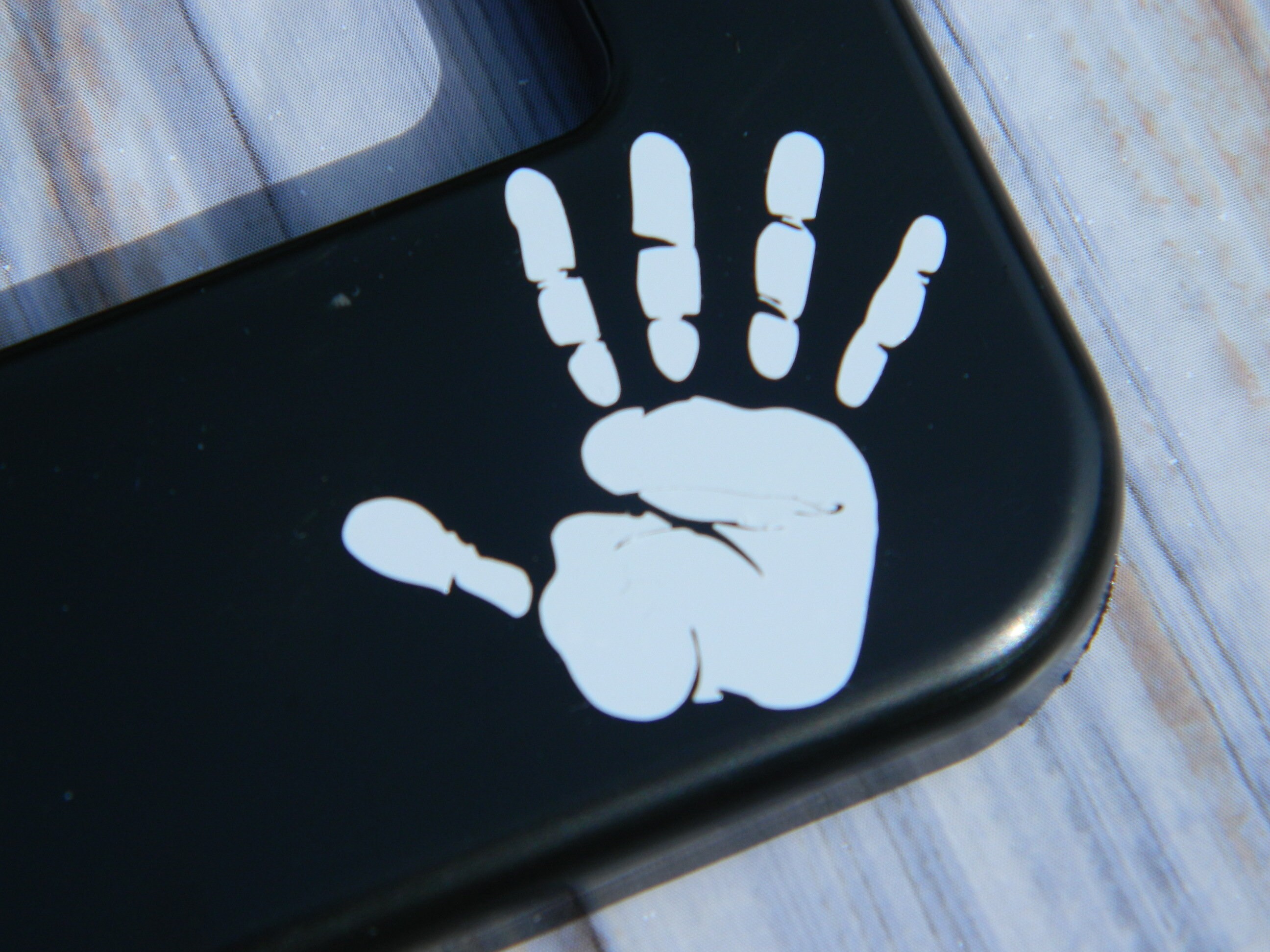 Hello Goodbye Klaus Hand Tattoos License Plate Frame Vehicle | Etsy