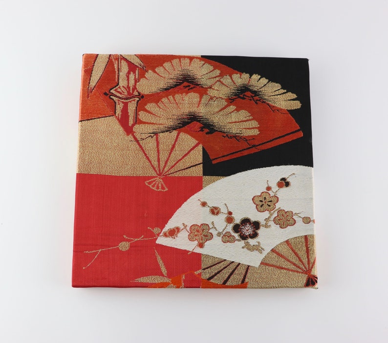 Japanese Fan Wall Décor - Set of 3, Japanese Fabric Wall Hanging, Asian ...