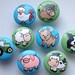Farm Drawer Knobs / Dresser Knobs / Farm Animals tractor - Etsy