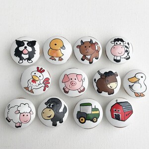 Vintage Farmland Drawer Pulls Dresser Knobs / Baby Nursery Decor ...