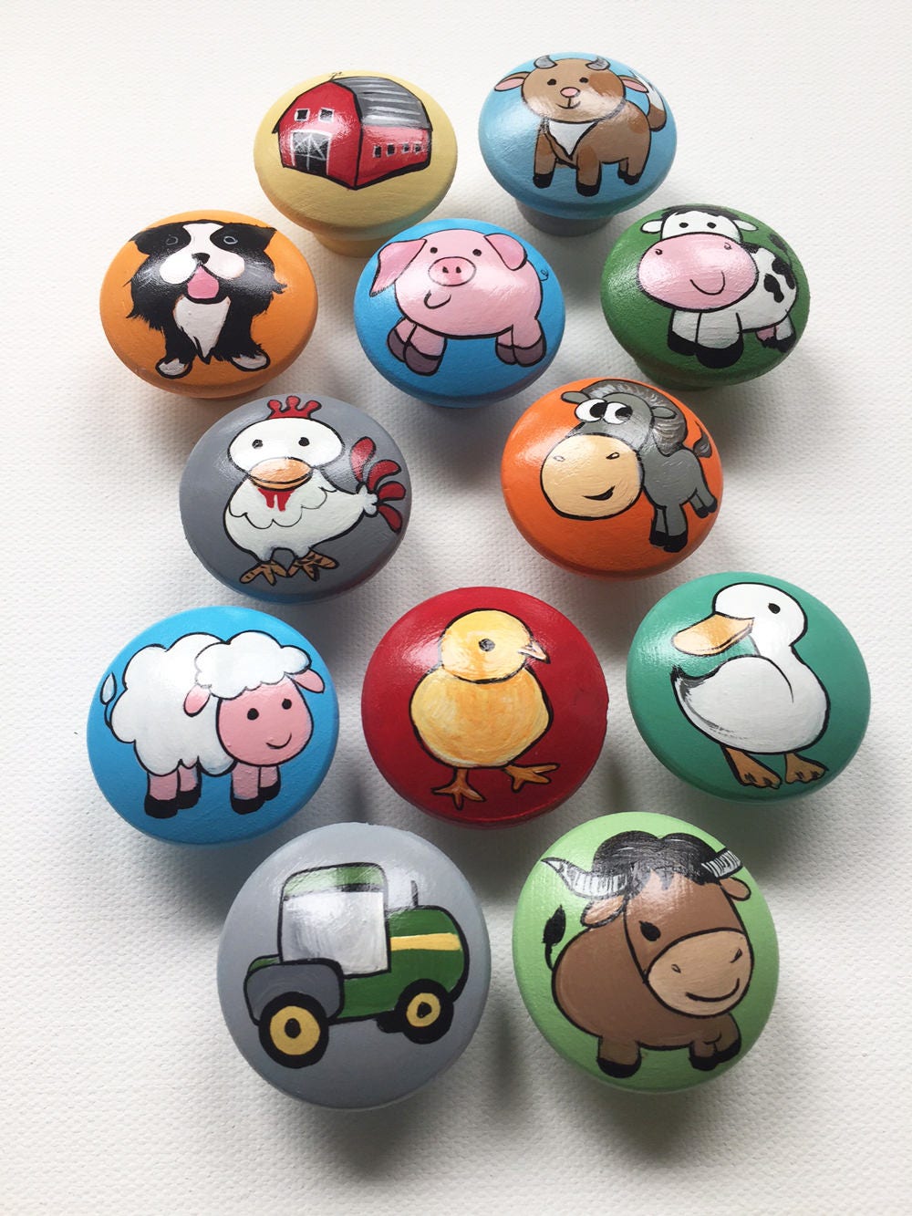 Farmland Drawer Pulls Farm Knobs / Dresser Knobs / Farmhouse Decor ...