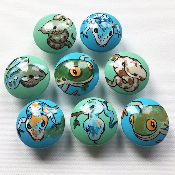 Frog Drawer Pulls and Knobs - Etsy