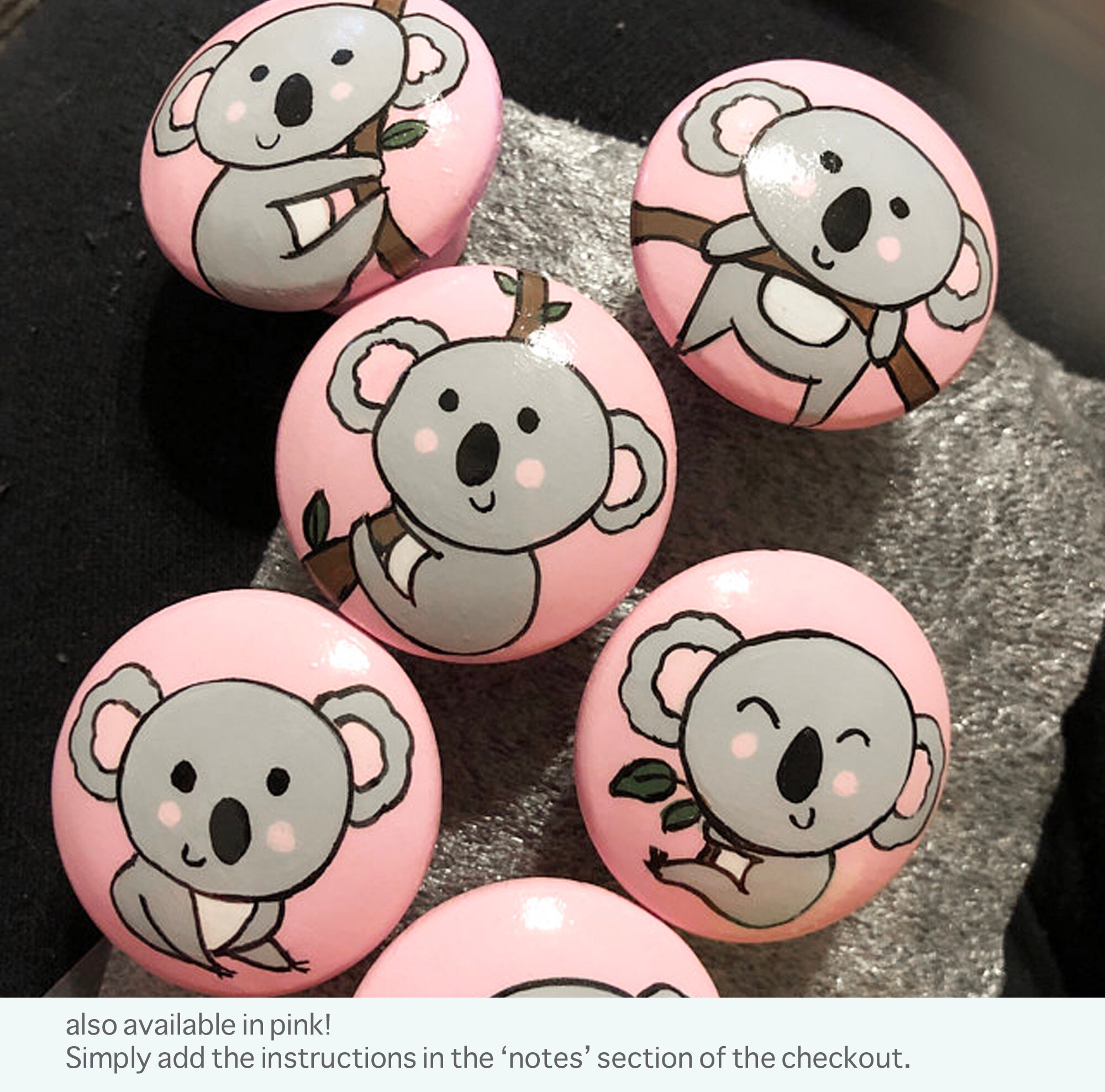 Koala Nursery Decor / Koala Drawer Knobs and Pulls Dresser | Etsy