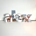 Woodland Animal Letters Forest Animals Nursery Baby Nursery Hipster ...