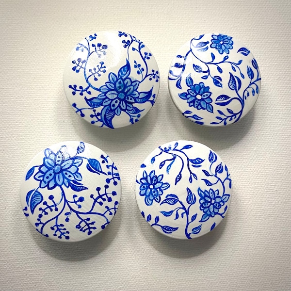 Blue Knobs - Etsy