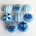 Nautical Baby Knobs, Nautical Dresser Knobs, Anchor Knobs, Sail Boat ...