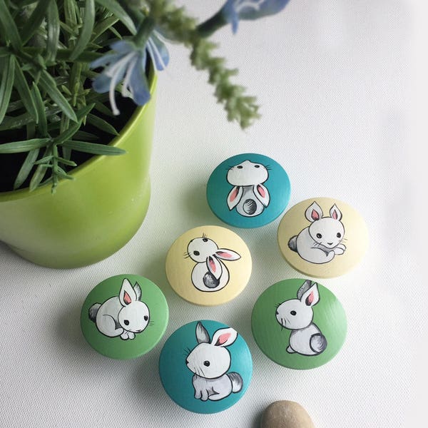 Bunny Drawer Pulls - Etsy