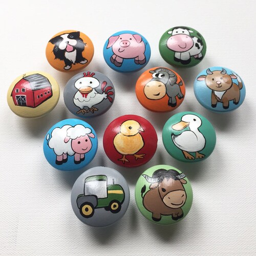 Farmland Drawer Pulls Farm Knobs / Dresser Knobs / Farmhouse - Etsy
