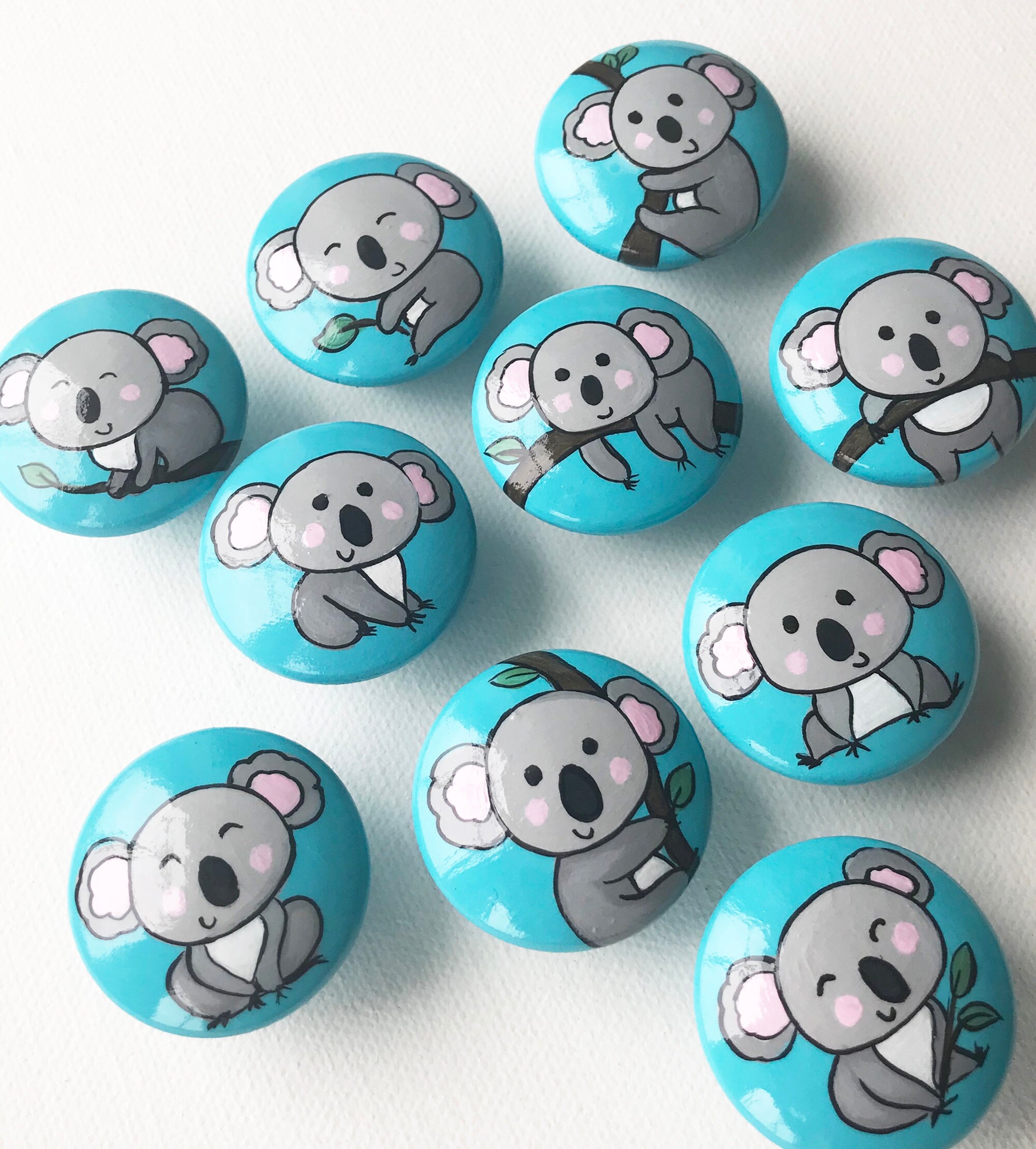 Koala Nursery Decor / Koala Drawer Knobs and Pulls Dresser | Etsy