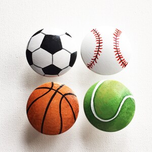 Sports Drawer Pulls (large) Dresser Knobs and Pulls Sports Room Decor ...