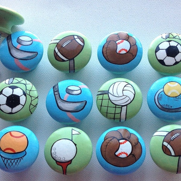 Large Sports Drawer Pulls - Etsy