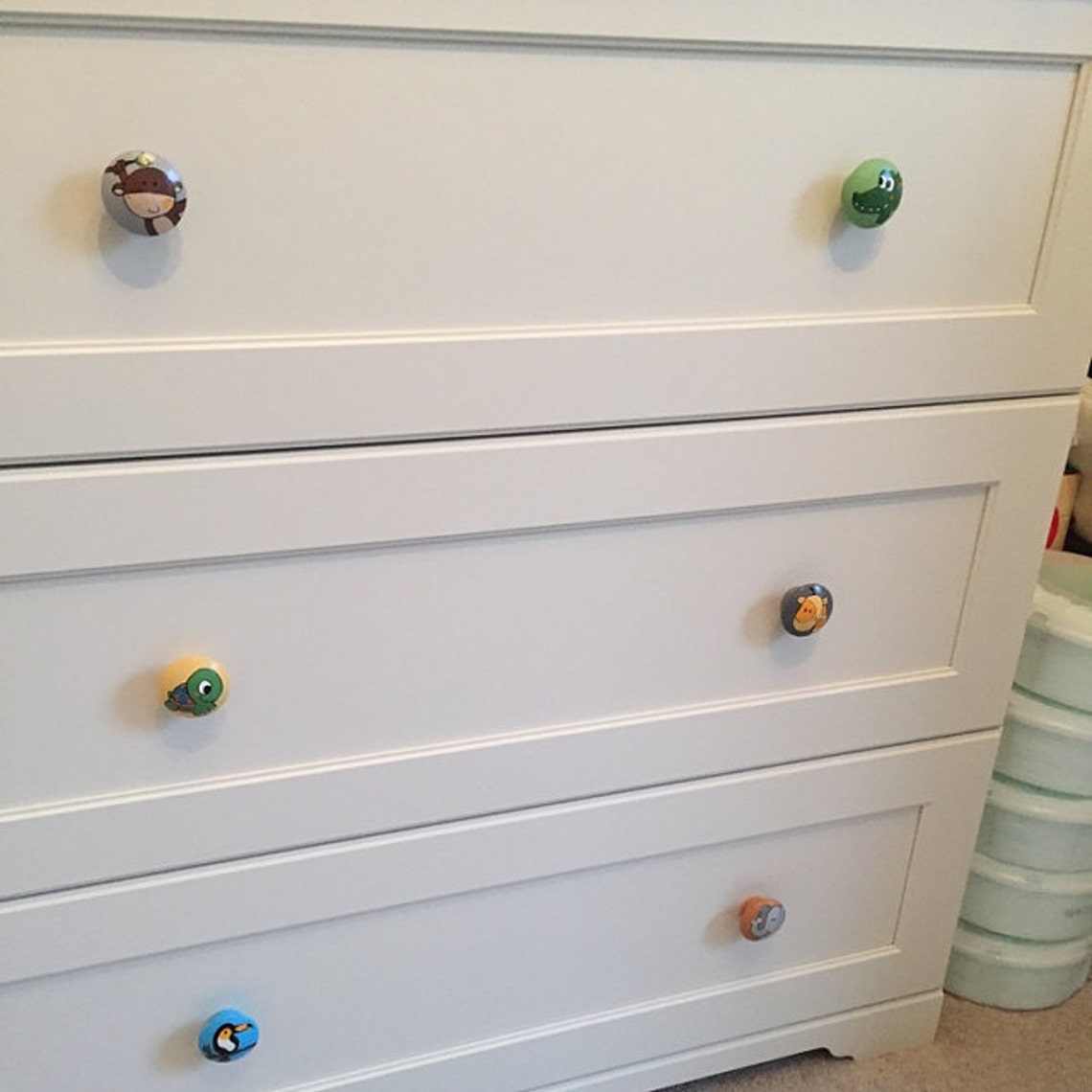 Animal Drawer Pulls Animal Drawer Knobs Baby Shower Gift - Etsy