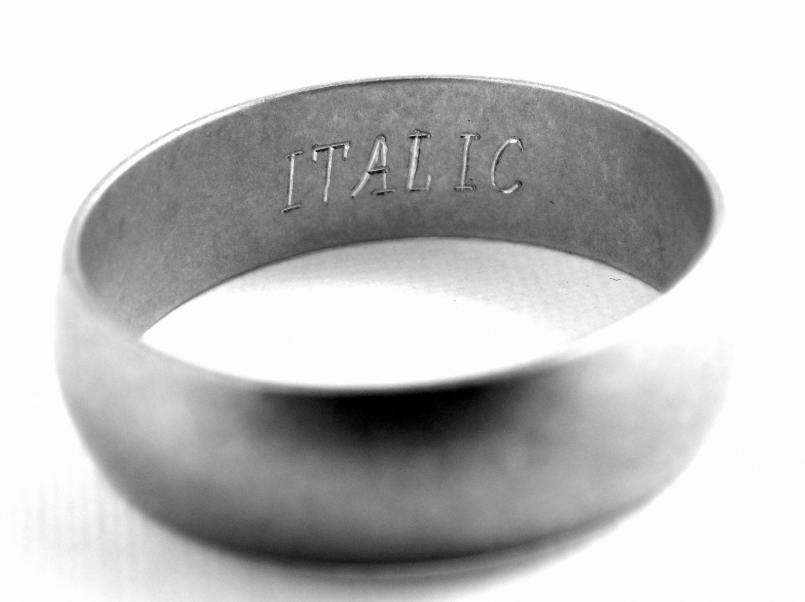 Inside Ring Engraving: Ring Engraving Engraving Custom Ring | Etsy