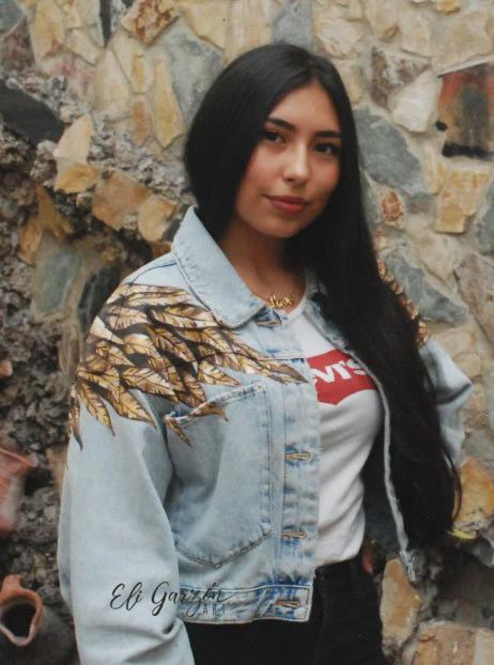 Jacket for Her, Hand Painted Jacket, Custom Girlfriend Jacket, Gift for ...