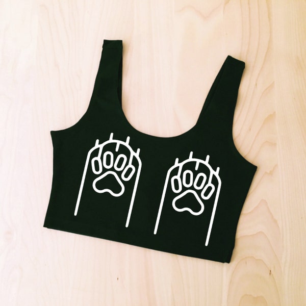 Cat Crop Top - Etsy