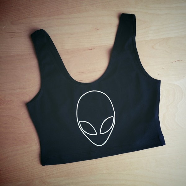 Alien Crop Top - Etsy