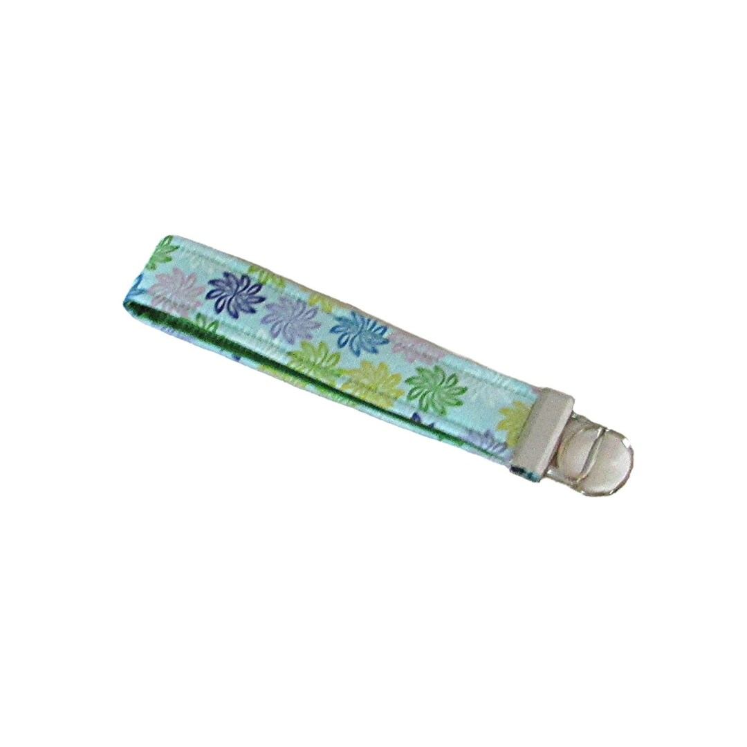 Blue Key Fob, Fabric Lanyard, Handmade Keychain, Key Wristlet, Wrist ...