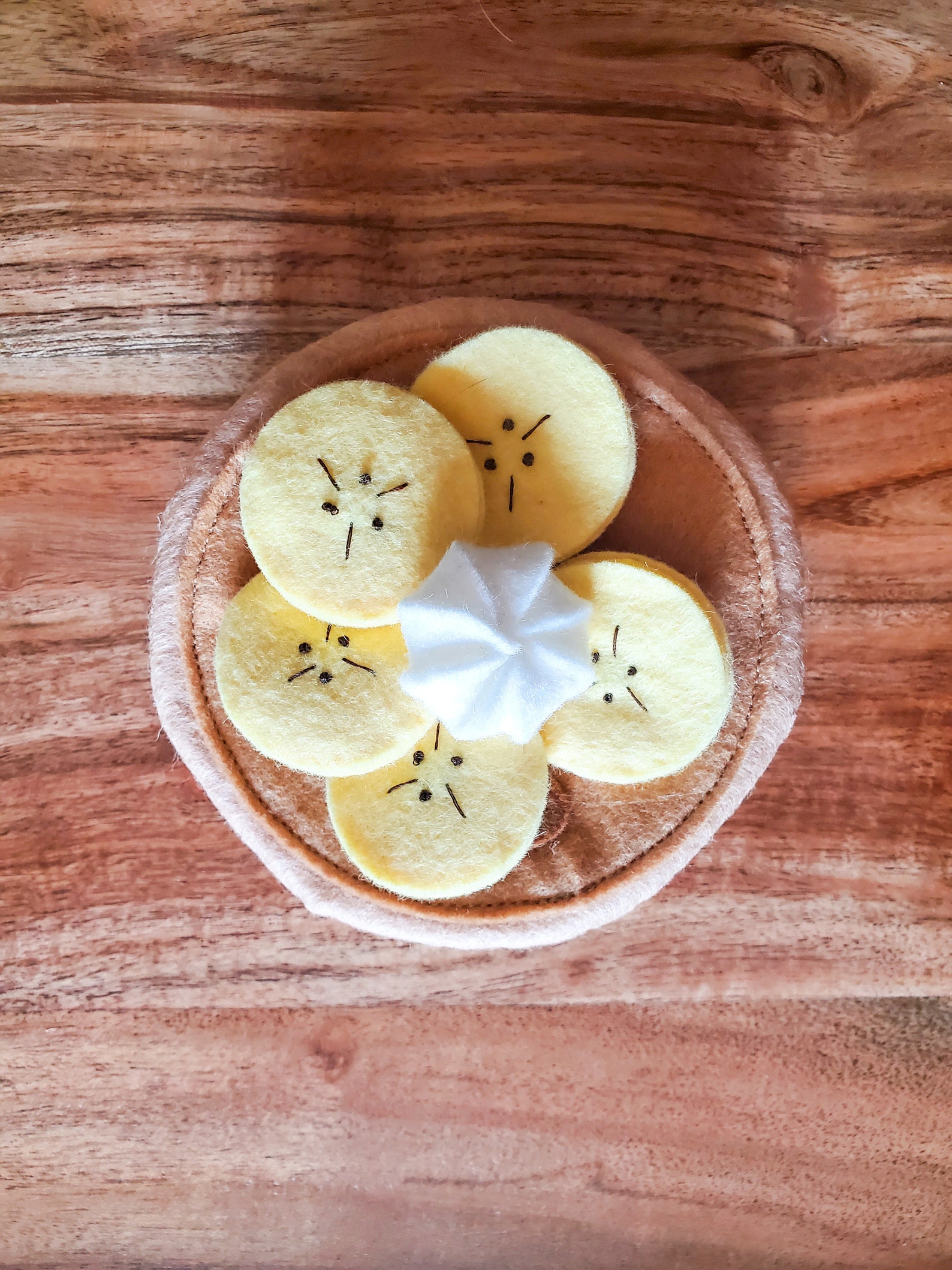 Wool Blend Felt Pancake Breakfast Set - Etsy