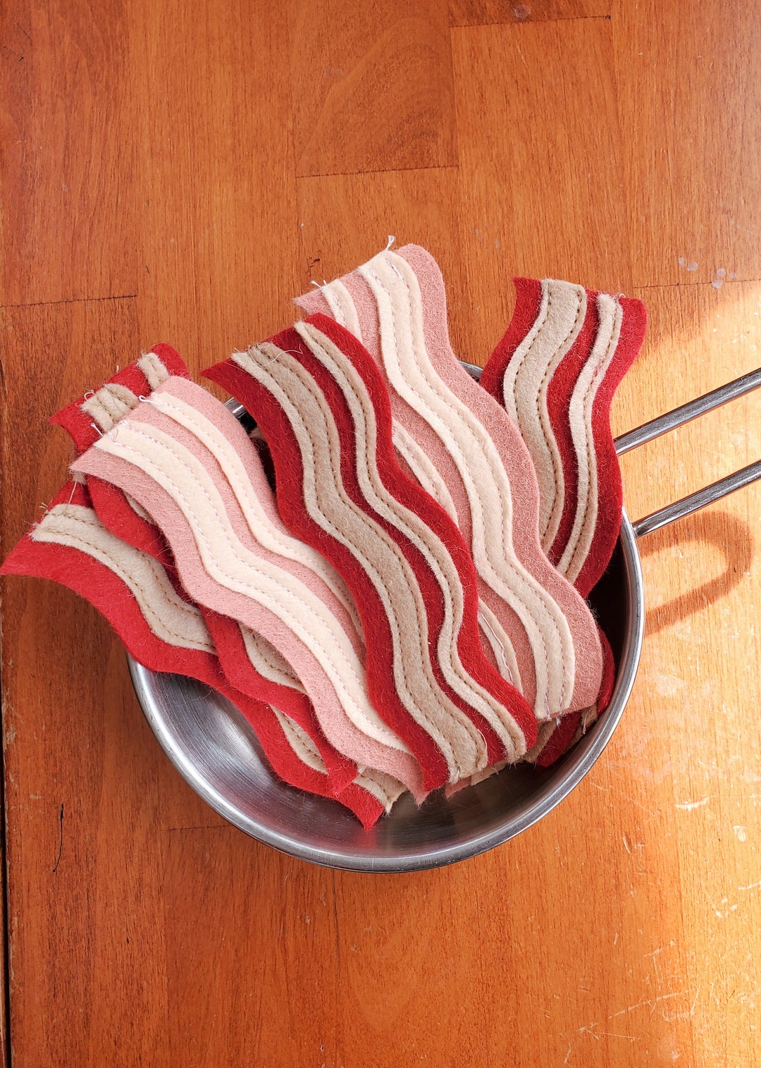 Wool Blend Felt Bacon Set - Etsy