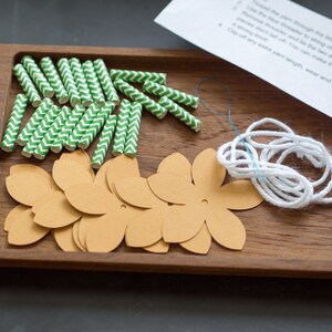 Paper Lei Craft Kit Set - Etsy