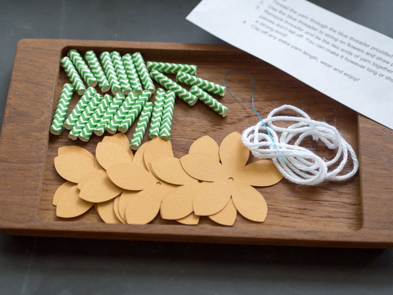 Paper Lei Craft Kit Set - Etsy