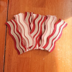 Wool Blend Felt Bacon Set - Etsy