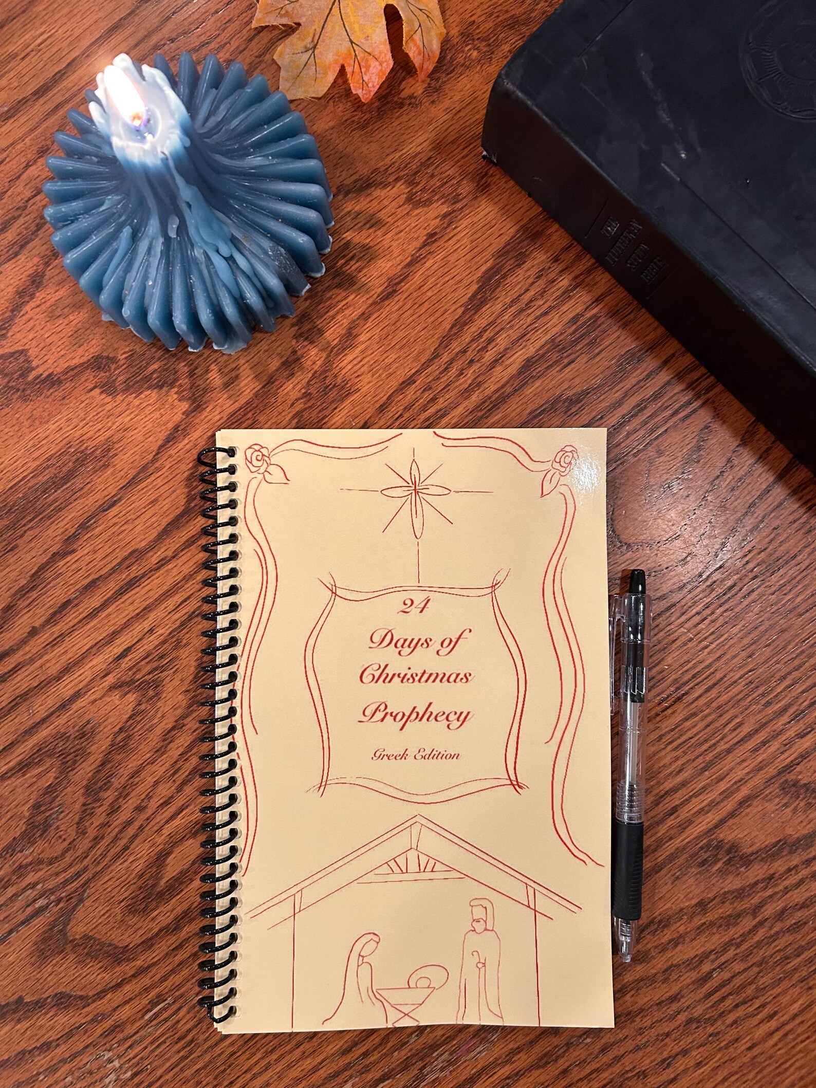 24 Days of Christmas Prophecy: Greek Edition Advent Calendar - Etsy