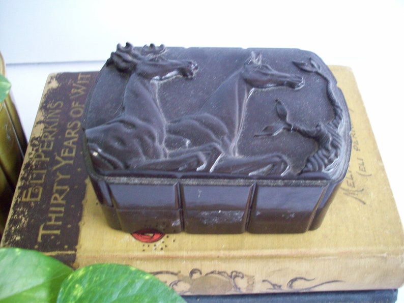 Vintage Art Deco Hickok Boxes With Stag / Deer / Buck / Horse - Etsy