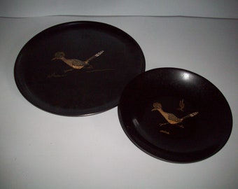 Couroc Roadrunner Tray - Etsy