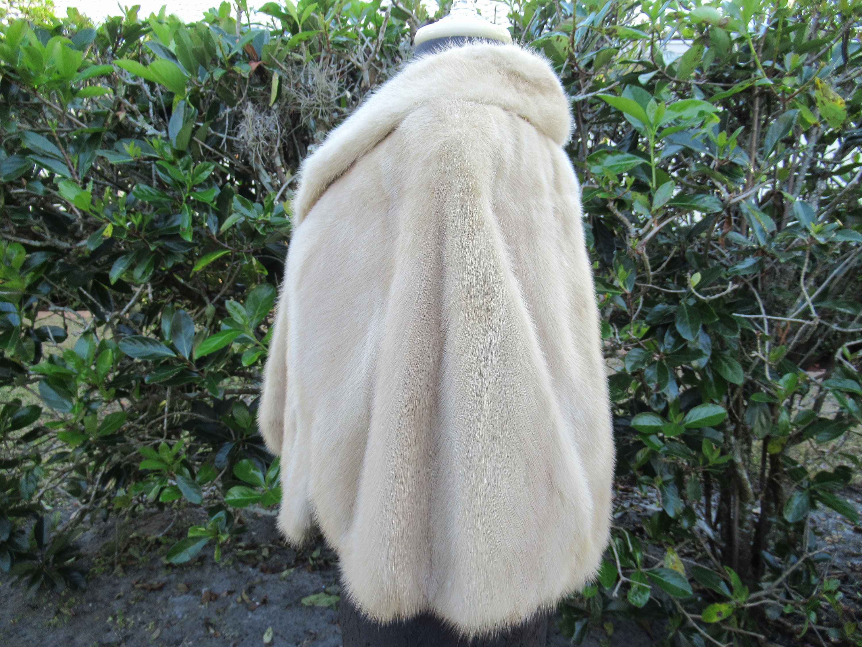 Vintage Tan Fur Cape by Blocks Indianapolis - Etsy