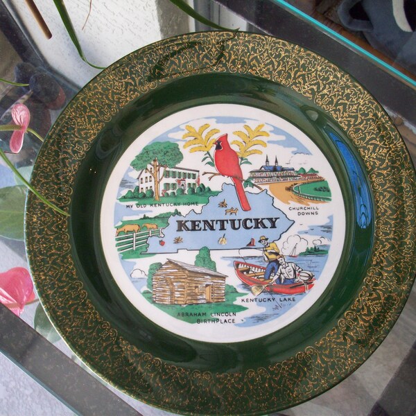 Kentucky Plate - Etsy