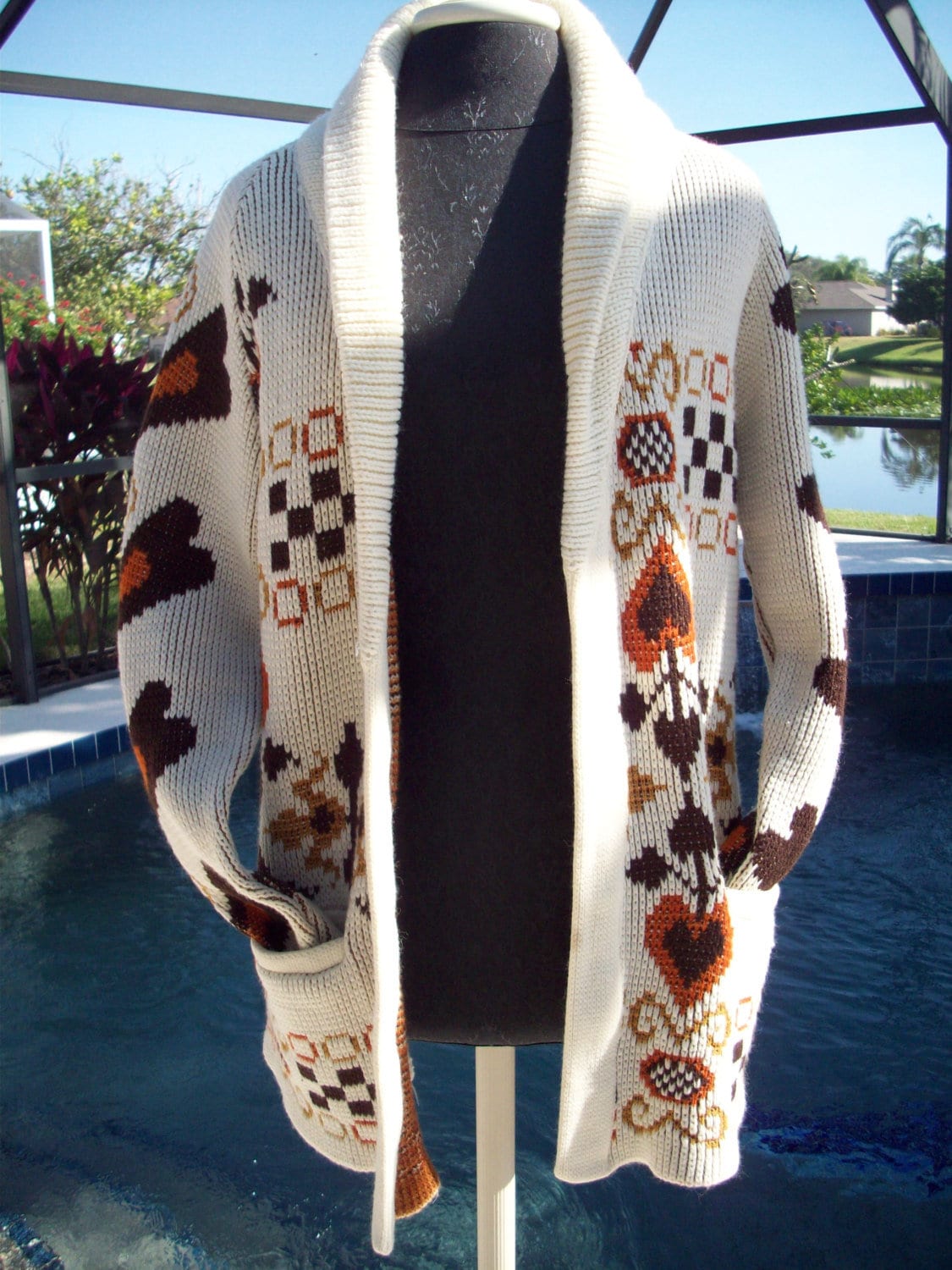 Knitted Fall Sweater - Etsy