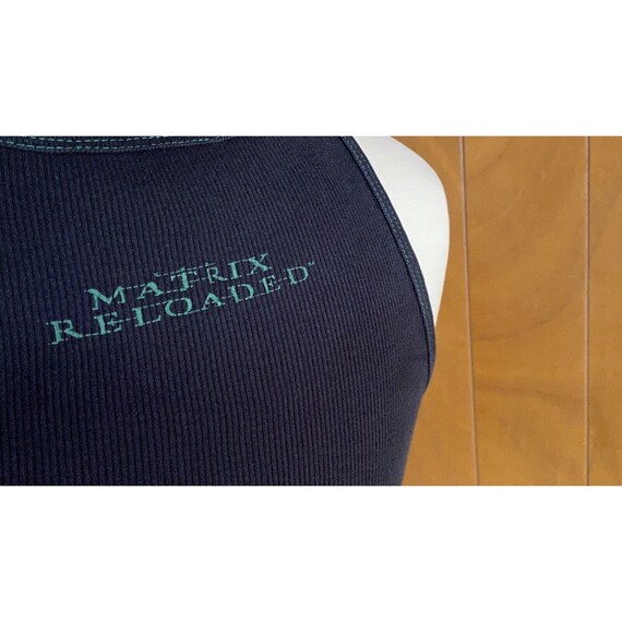 2004 The Matrix Reloaded Tank Top TShirt double sided… - Gem