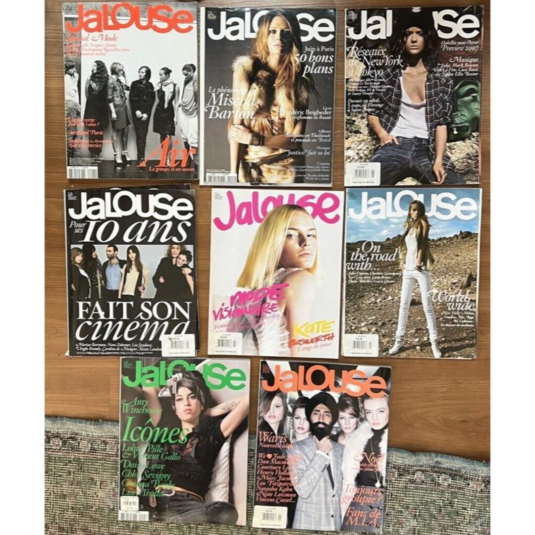 8 JALOUSE 2007 Lot Fashion Magazine Amy Winehouse Mischa Barton Air ...