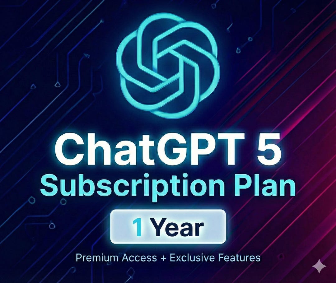 Chatgpt Plus - GPT-5.1 | 1-year Access: | Instant AI Power (digital ...